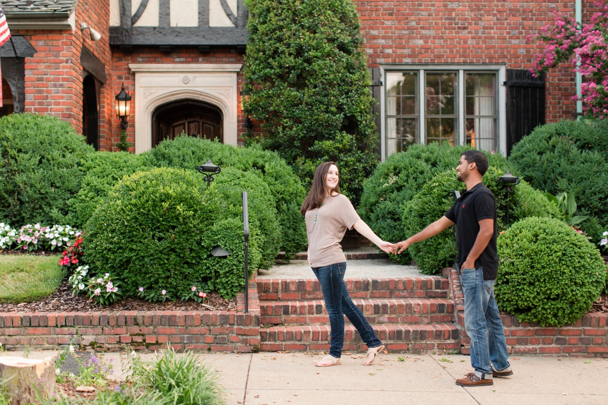 A Downtown Richmond Engagement Session at the Capital