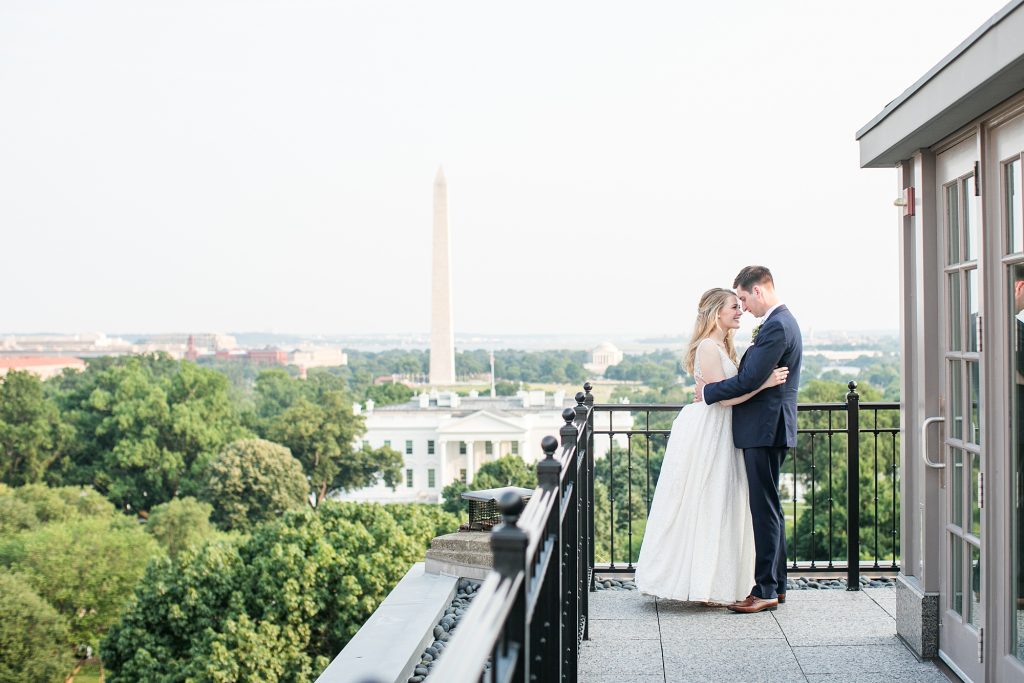 A Bright, Romantic, Summer Hay-Adams Hotel Wedding in DC
