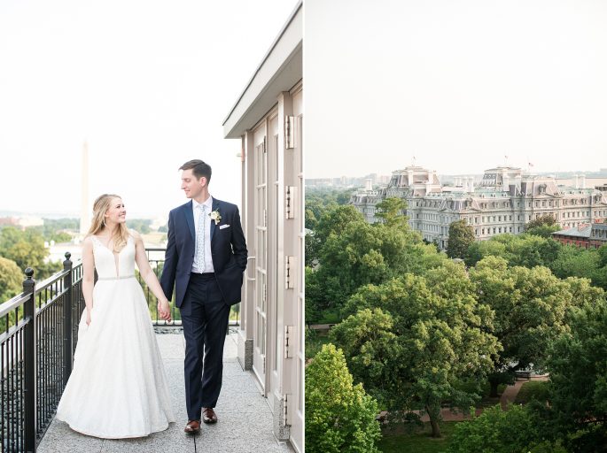 A Bright, Romantic, Summer Hay-Adams Hotel Wedding in DC
